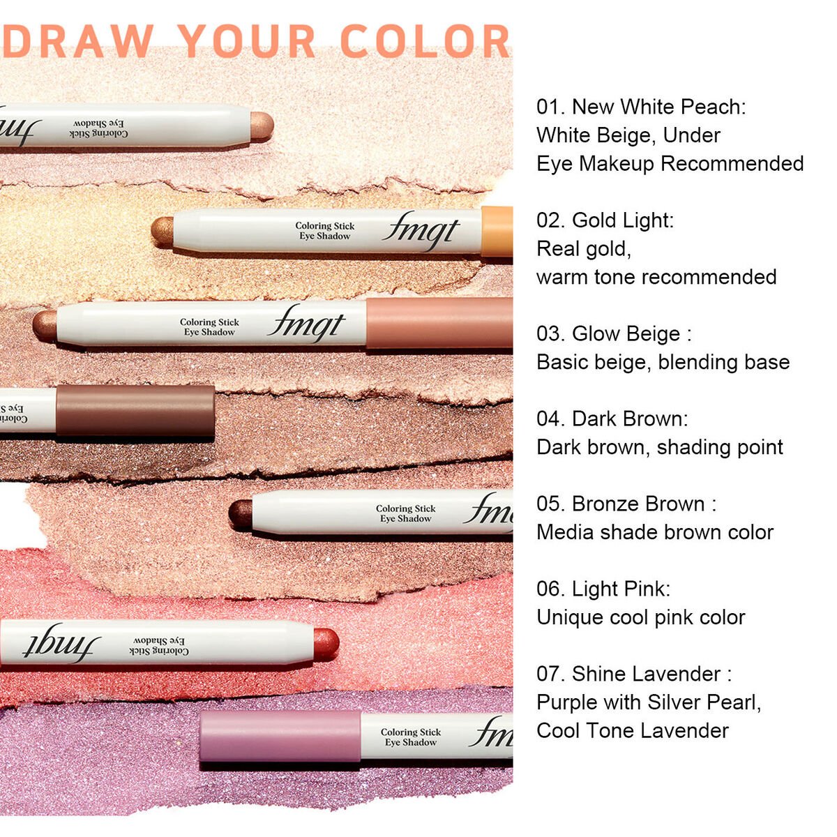 FMGT COLORING STICK EYESHADOW 03.GLOW BEIGE 1.3G THE FACE SHOP ...
